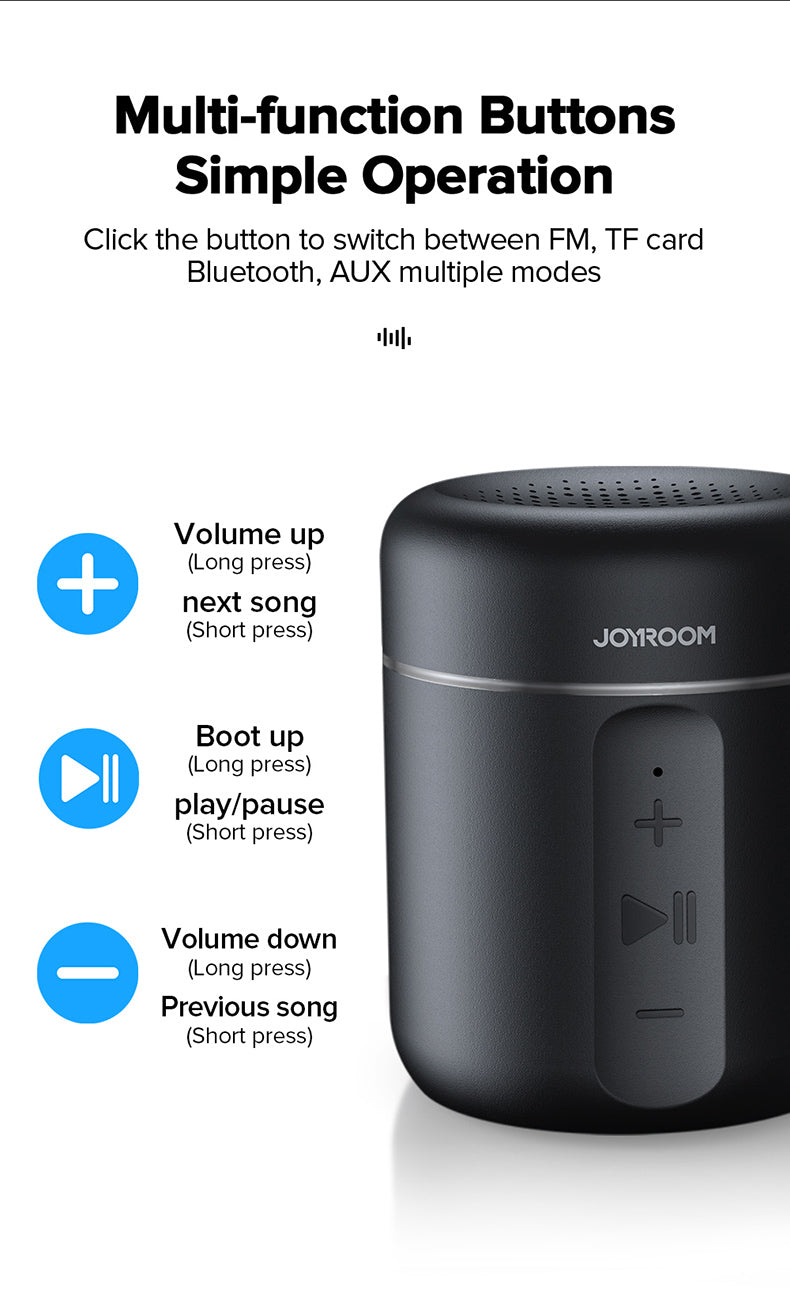Joyroom JR-ML02 Waterproof Speaker - Tech4U