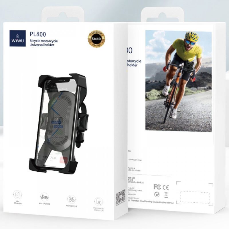 Wiwu PL800 Universal Mobile Holder For Bicycle & Motorcycle - Tech4U