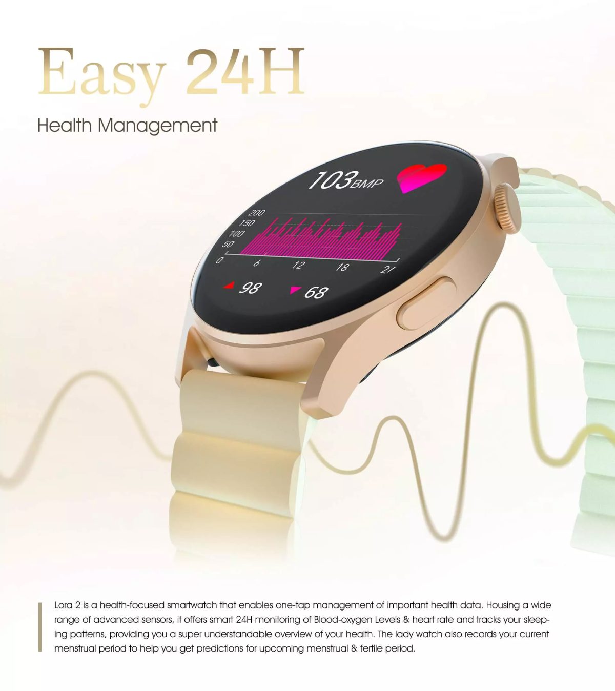 Kieslect Lora 2 Lady Watch - Tech4U