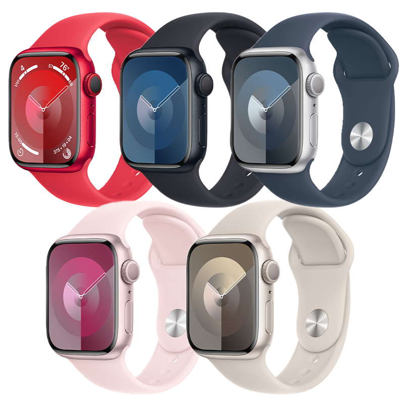 Apple Watch Series 9 45mm GPS Aluminum Case With Sport Band Tech4U
