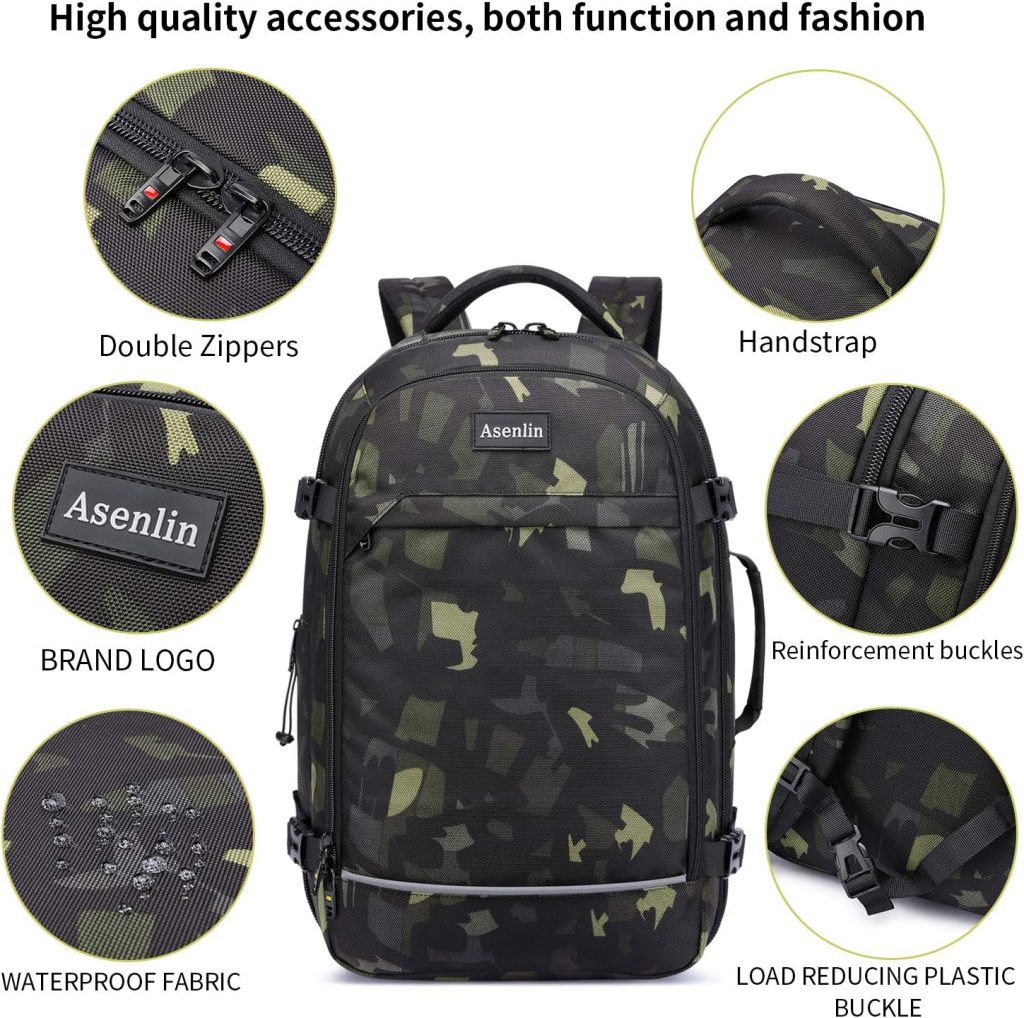 Asenlin 40L Travel Backpack - Cabin Size | Official Pakistan
